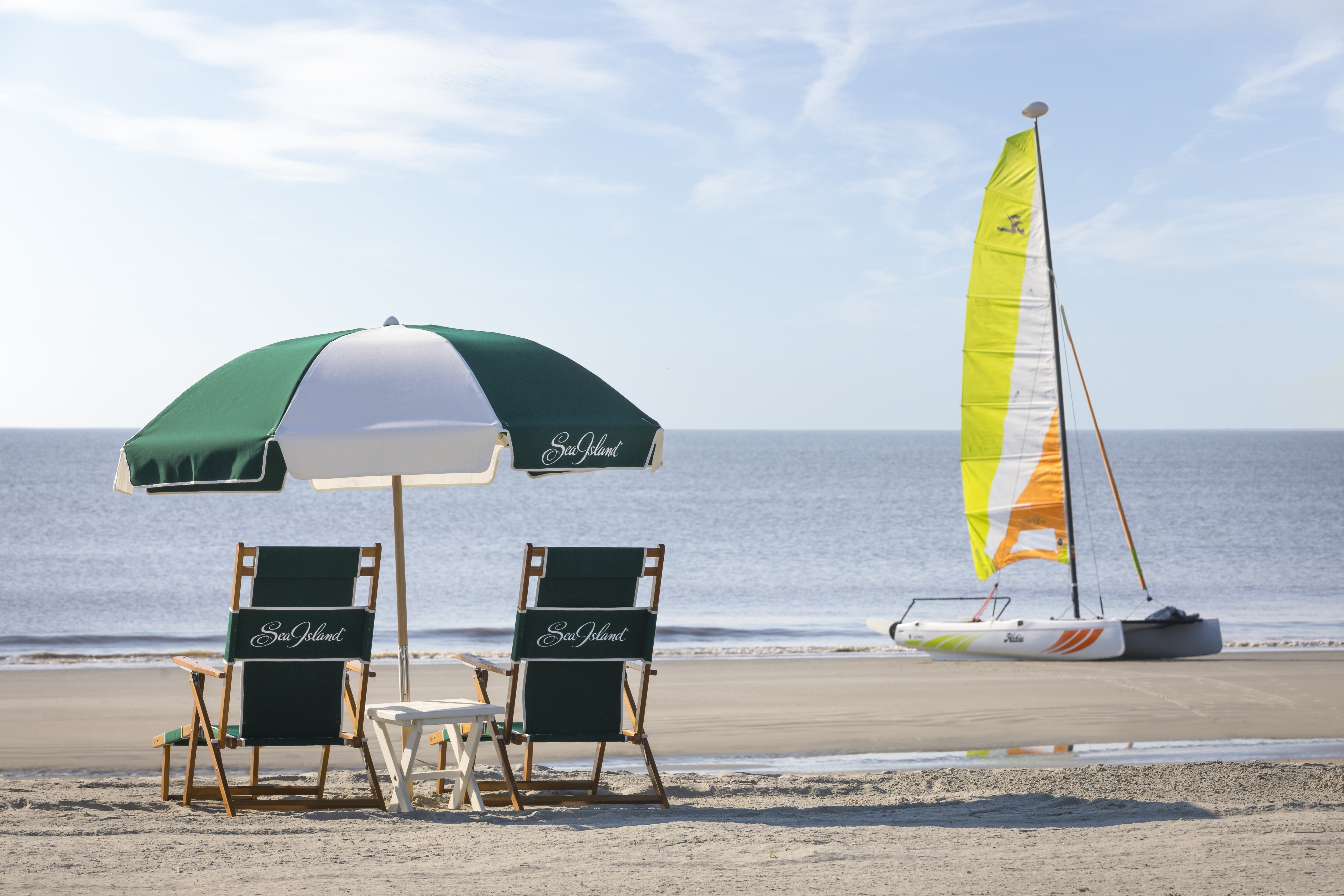Private Beach Setup | Sea Island Resort